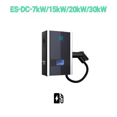 China 20kW EU DC CCS Wallbox DC Charger 4G Ethernet CE Certificated for sale