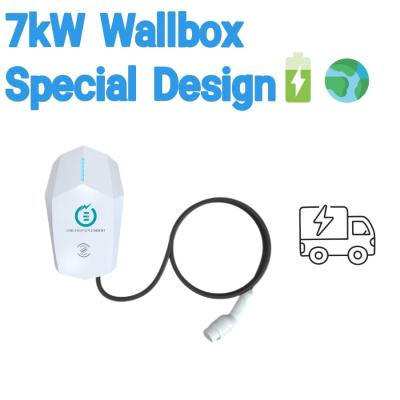 China Energy Splendor Smart Home RFID Wallbox EV Charger OCPP 1.6 APP Turn On Plug for sale