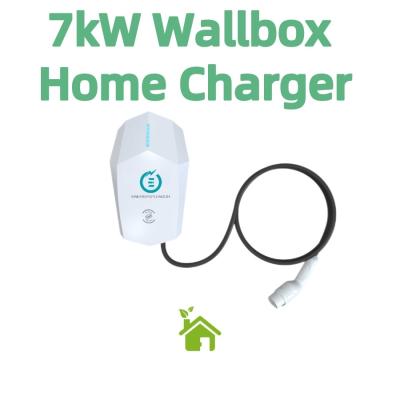 China 220V Scan Code OCPP Fast EV Charging Station 7kw Type2 for sale