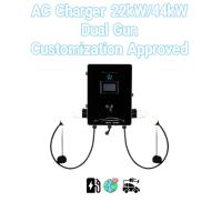 China 32A 7KW Level 2 RFID Wallbox EV Charger IEC 62196 Type 2 for sale