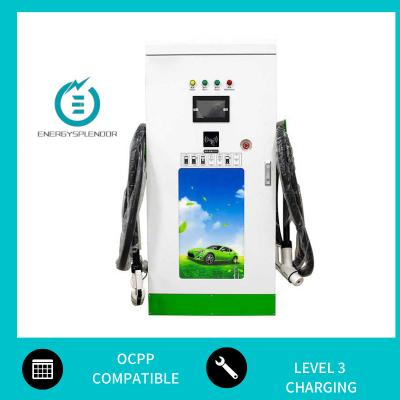 China High Quliaty 120kW 180kW Dual Gun Type1 Type2 EV DC Charging Stations for sale