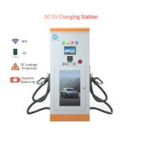 China 4G WIFI 60kw GBT Electric Vehicle Charging Station Floor Mounted for sale