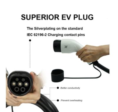 China TUV CE 250V Portable Car EV AC Charger MIL-STD-202 Method 101 for sale
