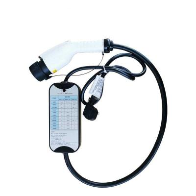 China AC3.5kW Home Electric Vehicle Portable Level 2 Charger 3.2kg for sale