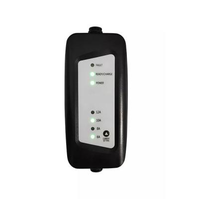 China 240V 16 Amp Mobile Electric Portable Ev Charging Station 3.5kW IP54 IP Grade High Strength Plastic for sale