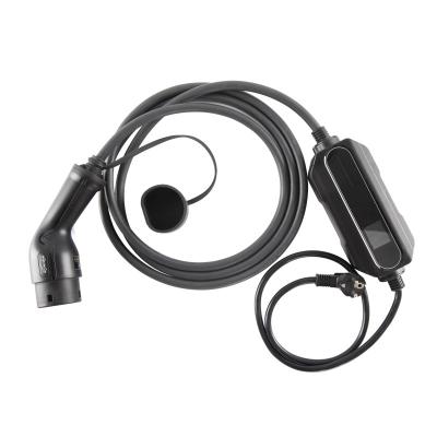 China TUV CE 3.5kW 16 Amp Portable EV Car Charger 3.2kg Built In Microphone for sale