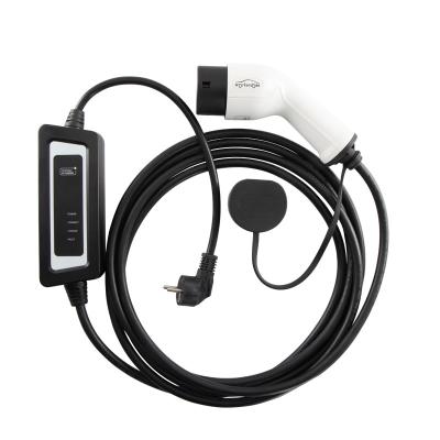 China EVSE 3.5KW Portable EV Charger for sale