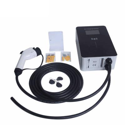 China IP54 380V Commercial Wallbox EV Charger Pile Cloud Management for sale