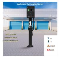 China IP54 32A 7kw Public Commercial Car Charging Stations ODM OEM for sale