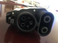 China DC 250A EV Charging Connector 80A 125A 200A CCS2 Tesla Adapter Thermoplastic for sale