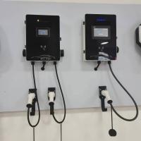 China IP54 Evse Wallbox Level 2 Business Electric Car Charging Point 380V Type1 Type2 for sale