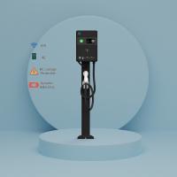 China IP54 Evse Wallbox Level 2 Business Electric Car Charging Point 380V Type1 Type2 for sale