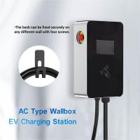 China 7kW 44kW 3 Phase Smart Wallbox EV Charger Thermoplastic for sale