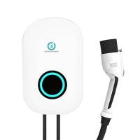 China 7kw 32a Swipe Card High Power EV Charger AC Wallbox Type1 Type2 For Home Use for sale
