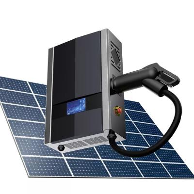 China DC WallBox  Metal Shell EV Charging Station OCPP 1.6 WIfi APP Control DC EV Charging Station For Home or Commercial Use for sale