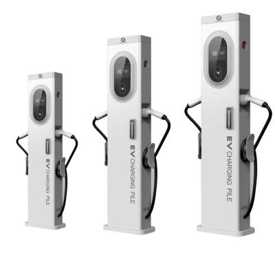 China High Standard DC EV Charging Station 30 Kw CCS Electric Charging Stack APP Control for sale