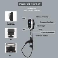China Wall Mounted Fast Electric Car AC Charging Station 16A 11kw Type2 for sale
