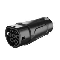 China Type 1 To Type 2 AC EV Charger Adapter 32A for sale