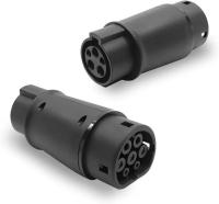 China Type 1 To Type 2 AC EV Charger Adapter 32A for sale