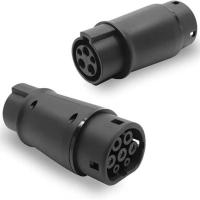 China 32A Triple Phase EV Charging Adapter Type 2 To GB/T SAE J1772 To Type 2 for sale