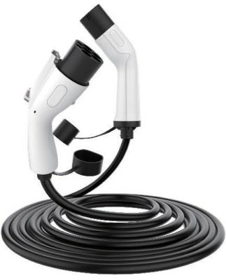 China Type2 To Type2 EV Charging Cable 32A 7kW 16ft 5m IEC Model 3 for sale
