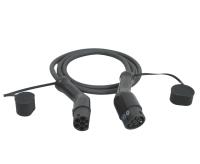 China 32A 7kW EV Charging Cable 16ft 5m IEC Type2 To Type2 EV Charging Connector Dual Gun for sale