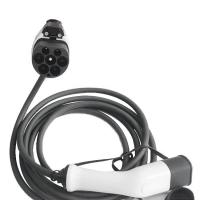 China 16A 3Phase EV Charging Adapater With Type2 To Type1 EV Charging Cable Dual Connector for sale