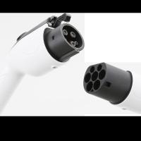 China 16A 3Phase EV Charging Adapater With Type2 To Type1 EV Charging Cable Dual Connector for sale