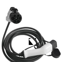 China 16A 3Phase EV Charging Adapater With Type2 To Type1 EV Charging Cable Dual Connector for sale