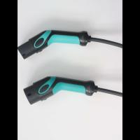 China Type 2 To Type 2 IEC 62196-2 Male To Female Ev Connector Plug Charging Cable 22kw for sale