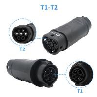 China Type 1 To Type 2 AC EV Charger Adapter 32A for sale
