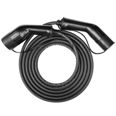 China 32A 7kW EV Charging Cable With 16ft 5m IEC Type2 To Type2 EV Charging Model 3 for sale