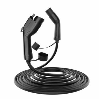 China IEC62196 EV Charging Cable Electric Vehicle Charger Type 2 To Type 1 32A for sale