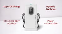 China Floor Mounted Electric Vehicledc Dc Fast Ev Charger Station 32 Amp Gbt for sale