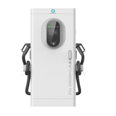 China DC CCS GBT CHAdemo Fast Charging Station Dual Gun For Electricity Vehicle for sale