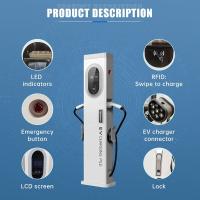 China Type 2 Type 1 Integrated AC EV Charging Station 44kW 22kW for sale