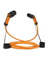 China 3m Male To Female Terminal Rise IP55 EV Charging Cable Plug IEC 62196 Type 2 To Type2 for sale