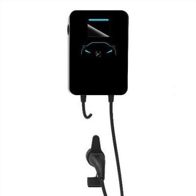China Ocpp Mennekes Type 2 32a 3 Phase Wallbox Fast EV Car Charger 7kw 22kw for sale