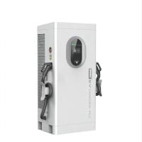 China Car GB/T Level 3 EV Rapid Charger Station CCS 60KW With Advertisement Display for sale