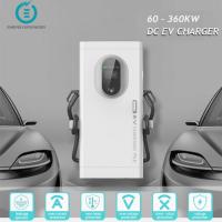 China Car GB/T Level 3 EV Rapid Charger Station CCS 60KW With Advertisement Display for sale