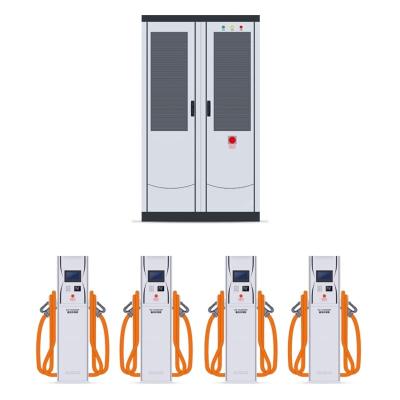 China 360KW Flexible Charging Pile Fast EV Charging Station CCS1 CCS2 GB/T for sale