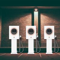 China DC Wall Mounted Ev Charging Stations 30KW 50KW Column Type CCS1 CCS2 GB/T CHAdeMo for sale