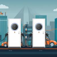 China Dc Fast Charging Station Level 3 Ev Charger Station 120kw 180kw 240kw CCS1 CCS2 for sale