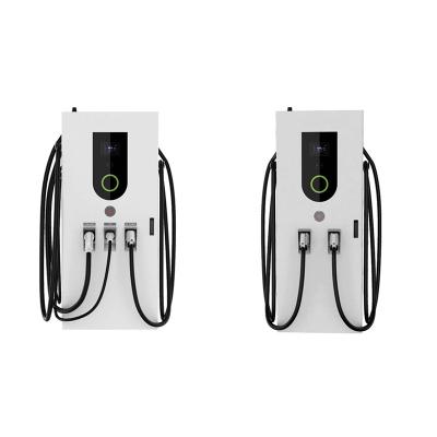 China 120KW DC Fast Ev Charging Station Commercial CCS1 CCS2 Gb/T for sale