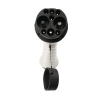 China 5m Cable Level 2 EV AC Charger Connector 32A 7.4kW Automatic Electric Charging Pile for sale