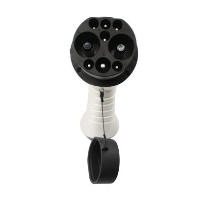 China 5m Cable Level 2 EV AC Charger Connector 32A 7.4kW Automatic Electric Charging Pile for sale