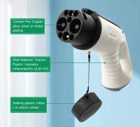 China 5m Cable Level 2 EV AC Charger Connector 32A 7.4kW Automatic Electric Charging Pile for sale