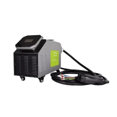 China Portable EV Charging Station Single Gun DC EV Charger Movable 30KW for sale
