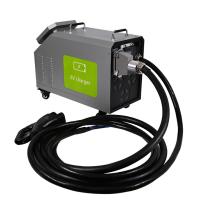 China Portable EV Charging Station Single Gun DC EV Charger Movable 30KW for sale
