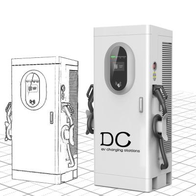 China 120KW 160KW 180KW 240KW Commercial EV Charging Station CCS1 CCS2 GB/T for sale